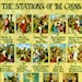 Stations of the Cross Catholic Lent Prayer Devotion Picture Poster for ...