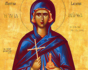 St Martha Icon - Etsy UK
