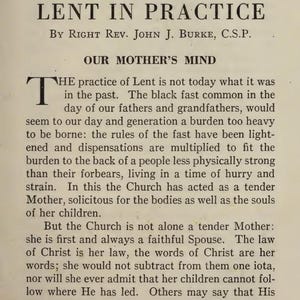 Lent Daily Readings Catholic Traditional Books Holy Readings for Lent ...