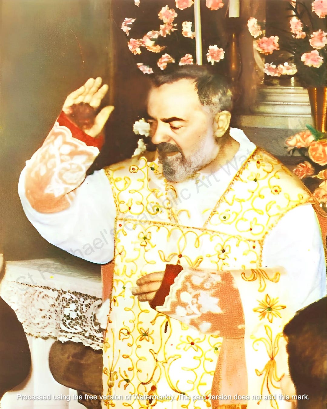 Padre Pio Prayer Blessed Novena Stigmata Catholic Priest Saint Italy ...