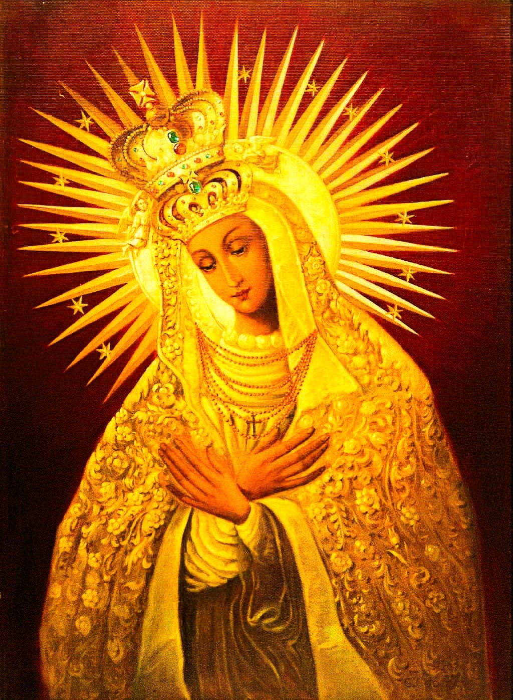Virgin Mary Icon Gate of the Dawn Catholic Orthodox - Etsy