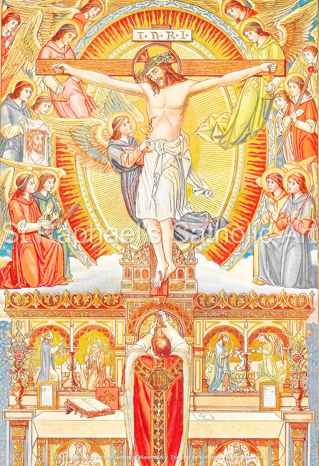 Holy Sacrifice of the Mass Traditional Catholic Latin Mass Jesus Holy ...