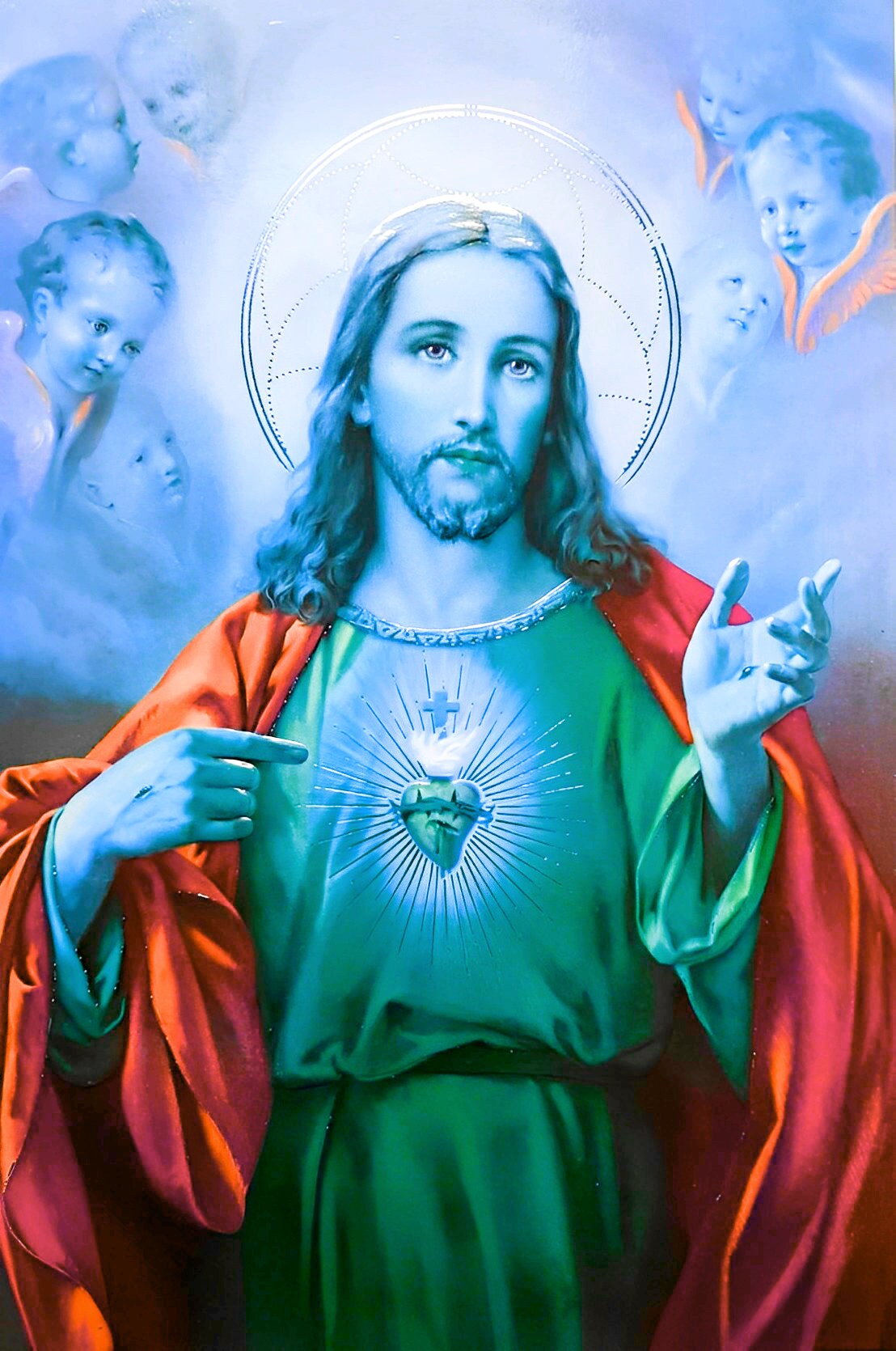 Sacred Heart Jesus Healing Catholic Powerful Holy Picture X5 - Etsy