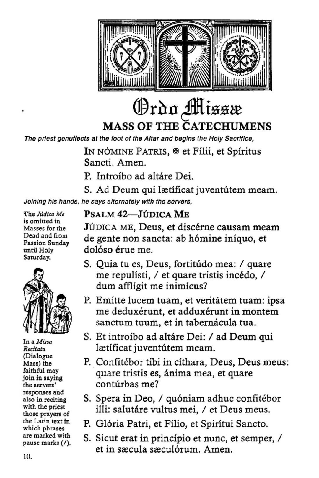 Latin Mass - Missal - Traditional Catholic - Booklet - Prayers ...