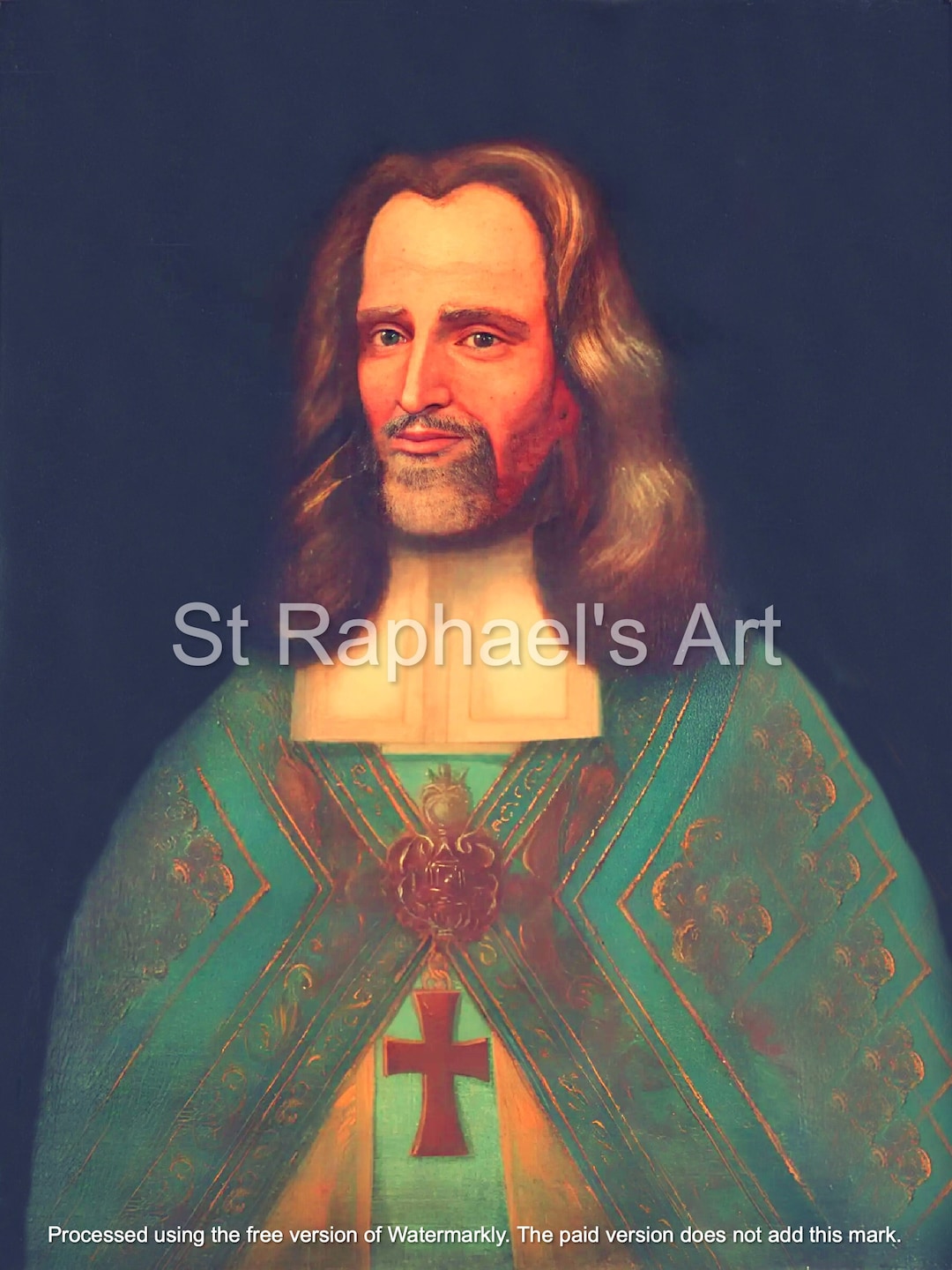 St Oliver Plunkett Irish Catholic Saint Ireland Digitally Restored ...