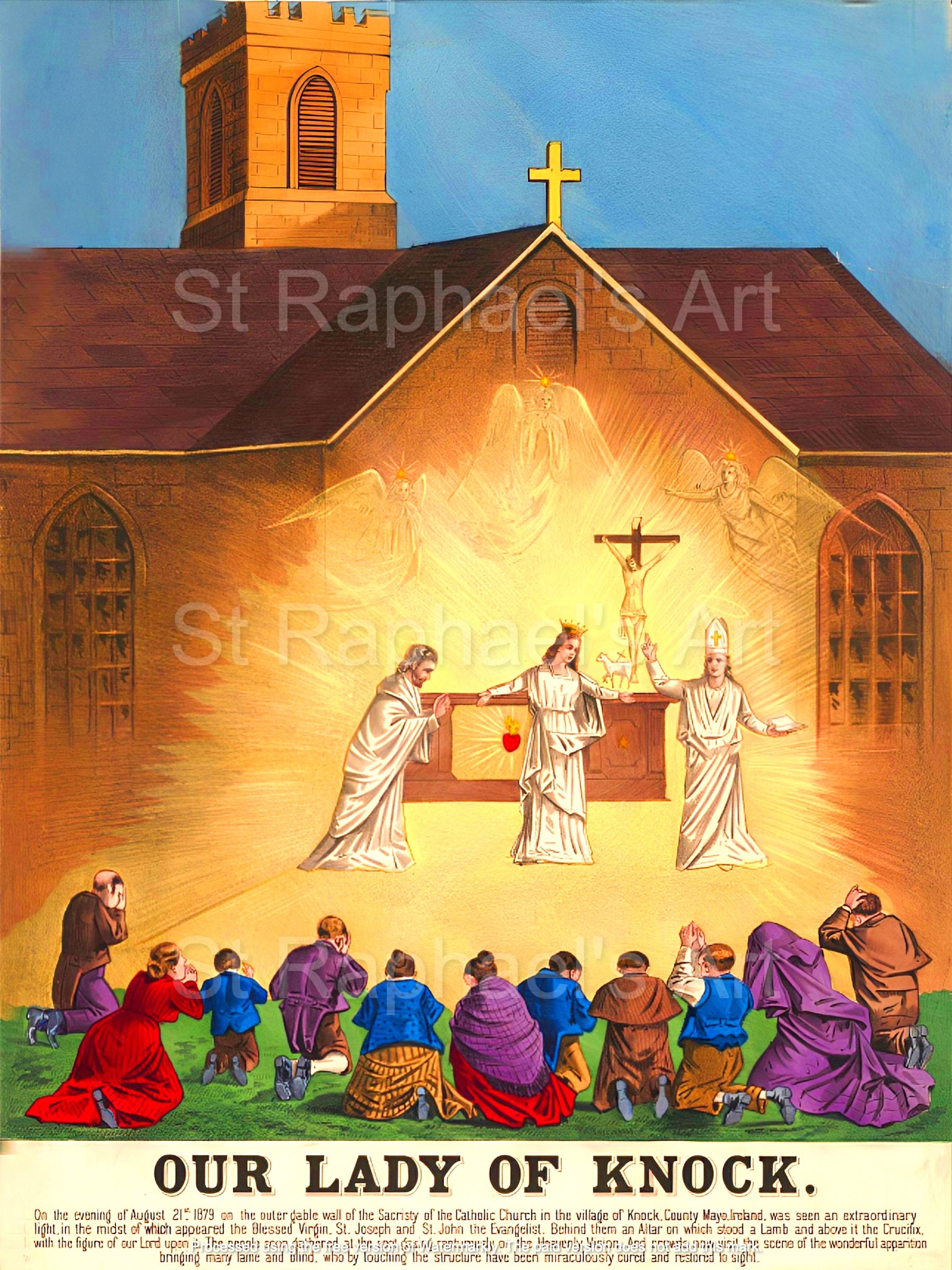 Our Lady of Knock Ireland Catholic Digital Downloads - Etsy