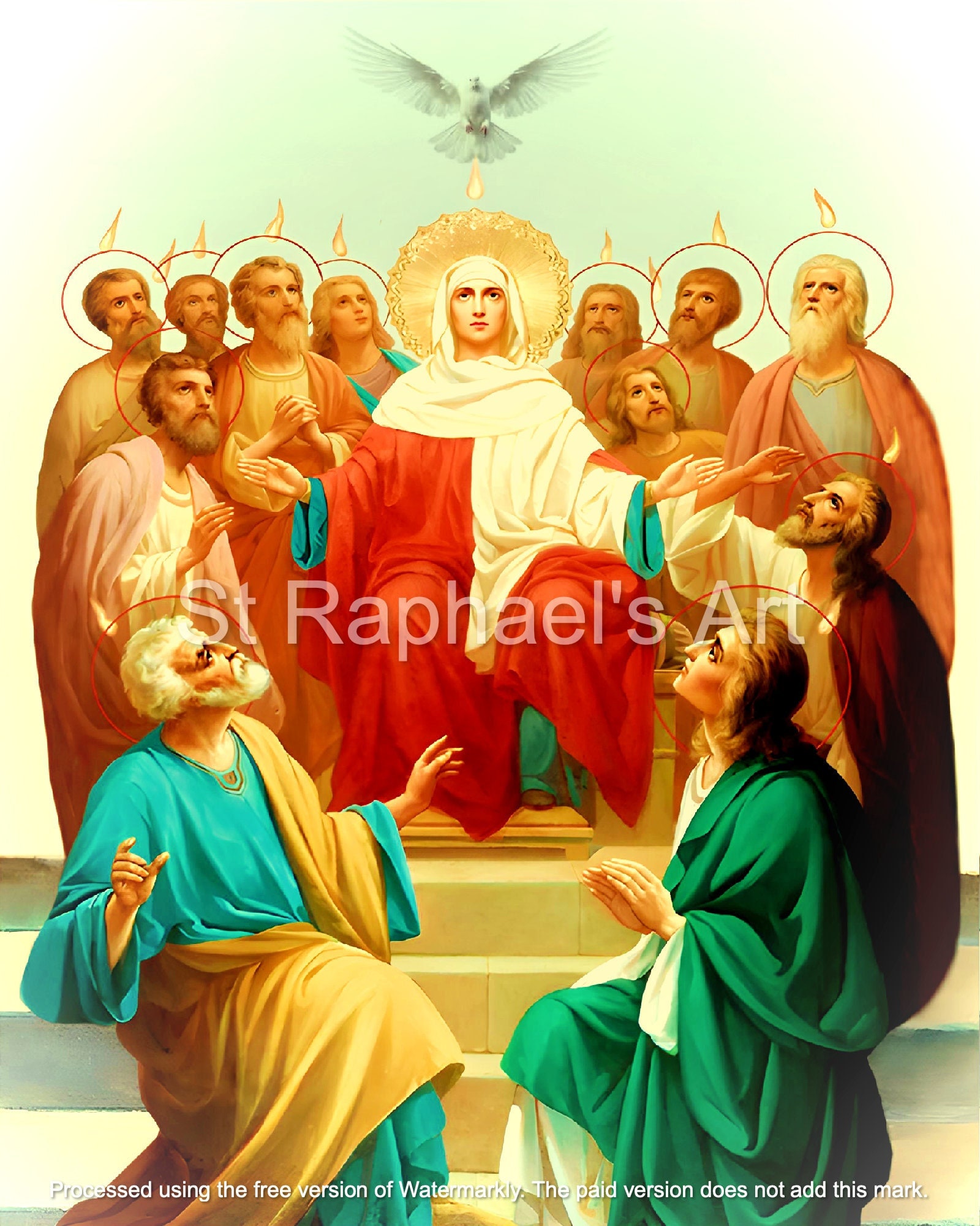 Descent Of The Holy Spirit Upon The Apostles
