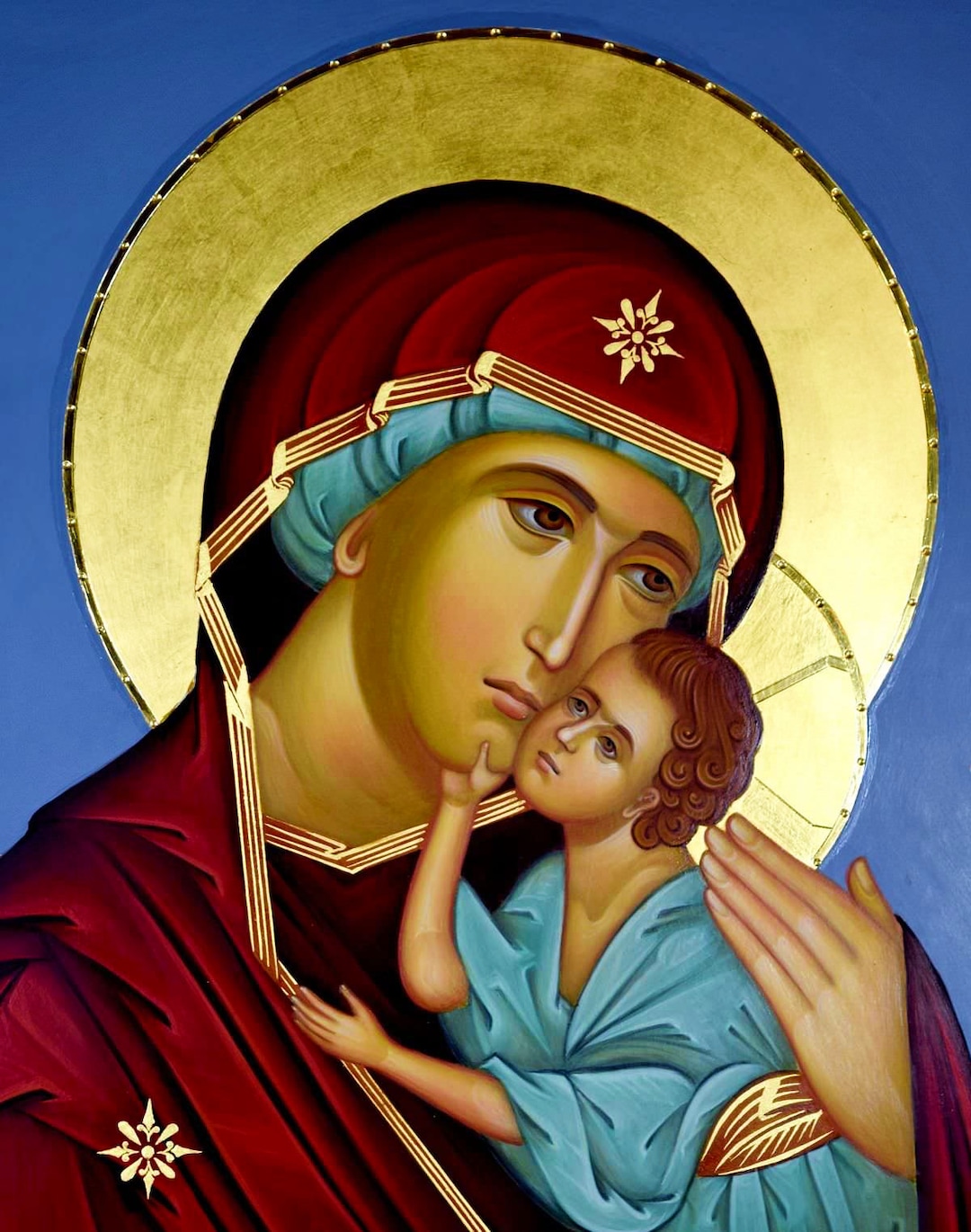 Our Lady of Peace Icon Virgin Mary Catholic Orthodox Digital Downloads ...