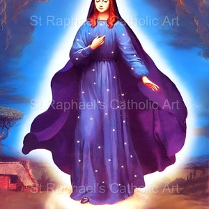 Our Lady of Hope Virgin Mary Pontmain France Traditional CATHOLIC ...