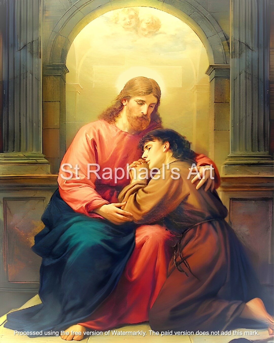 Catholic Sacrament Confession Penance Forgiveness Jesus Priest X5 ...