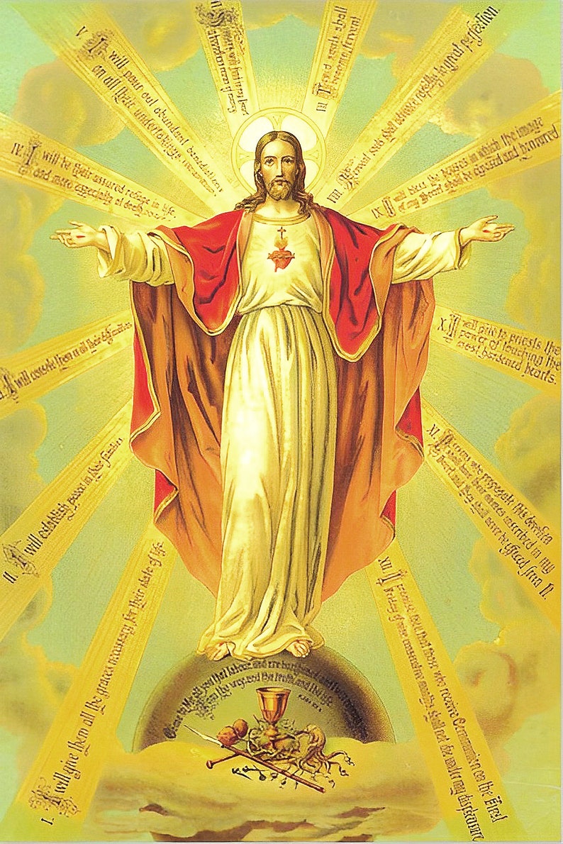 Sacred Heart of Jesus Traditional Catholic First Friday Devotion ...