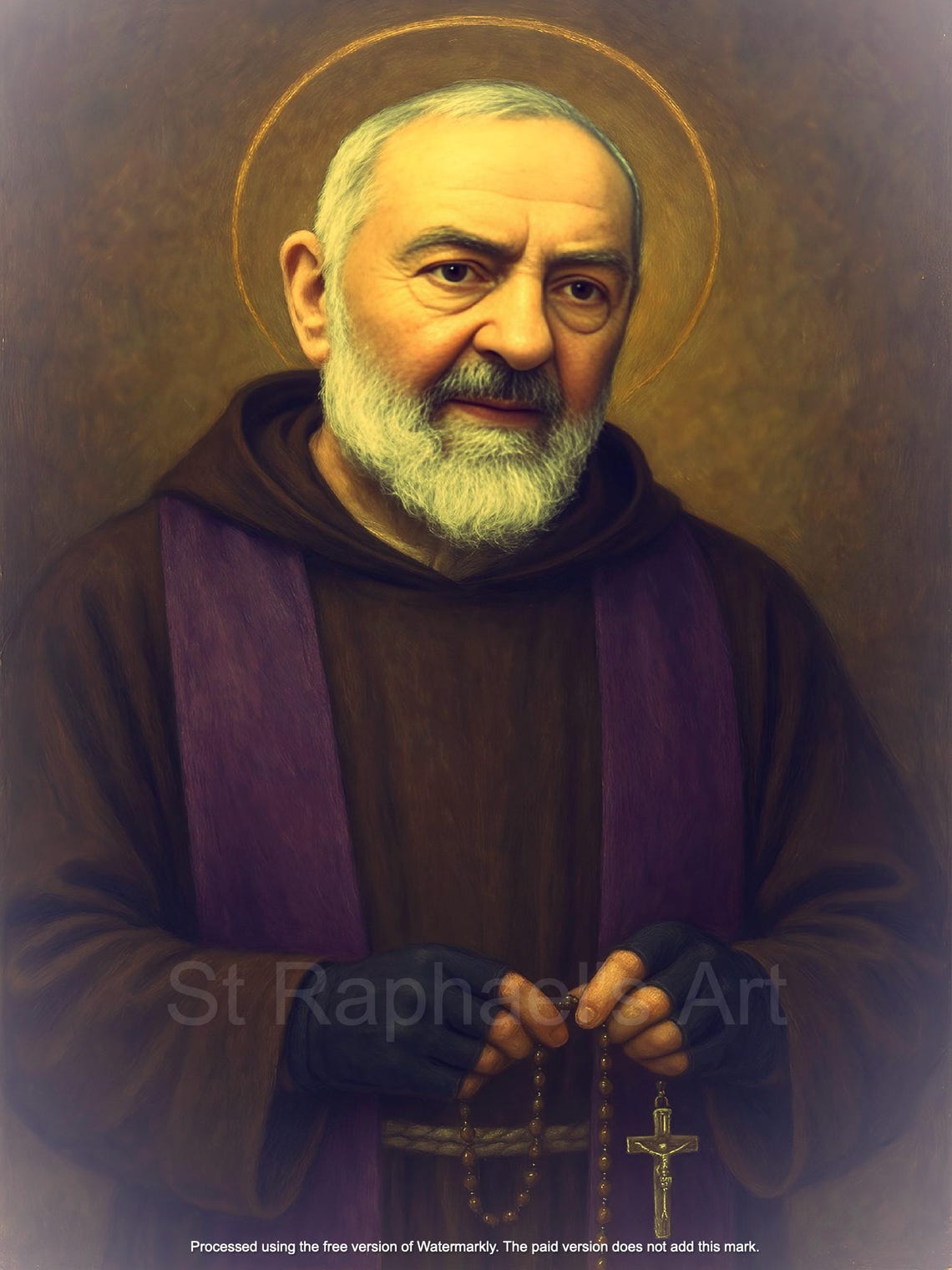 Saint Padre Pio Catholic Picture, Holy Image (digital Download) - Etsy