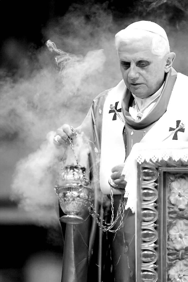 Pope Benedict XVI Catholic Vatican Rome Church Picture - Etsy