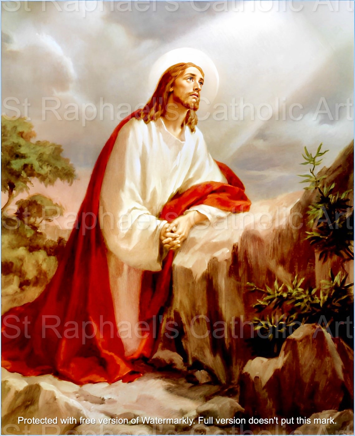 Rosary Sorrowful Mysteries Complete Collection Holy Devotion - Etsy