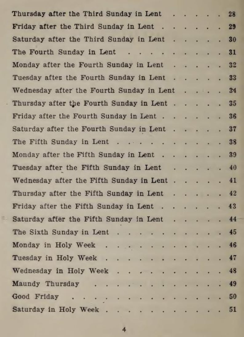 Lent Daily Readings Catholic Traditional Books Holy Readings for Lent ...