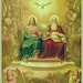 Catholic Holy Trinity God the Father Son Holy Ghost Blessed Heaven ...