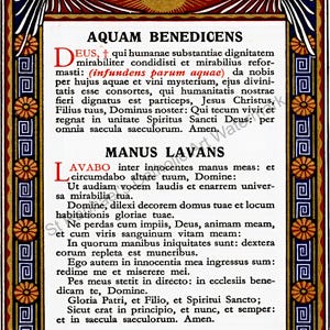 Latin Mass Altar Cards Complete Set Traditional Catholic 1930's Holy ...