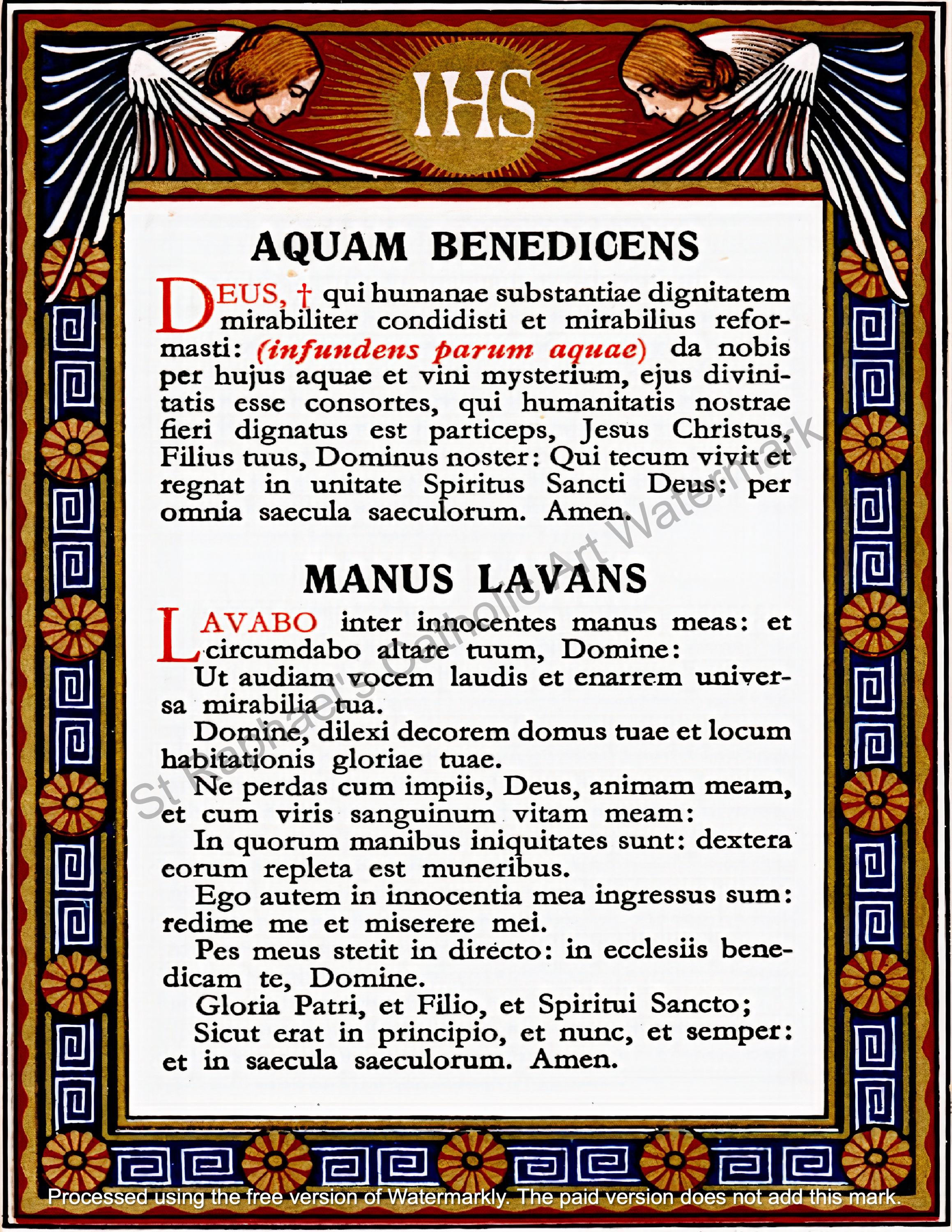 Latin Mass Altar Cards Complete Set Traditional Catholic 1930's Holy ...