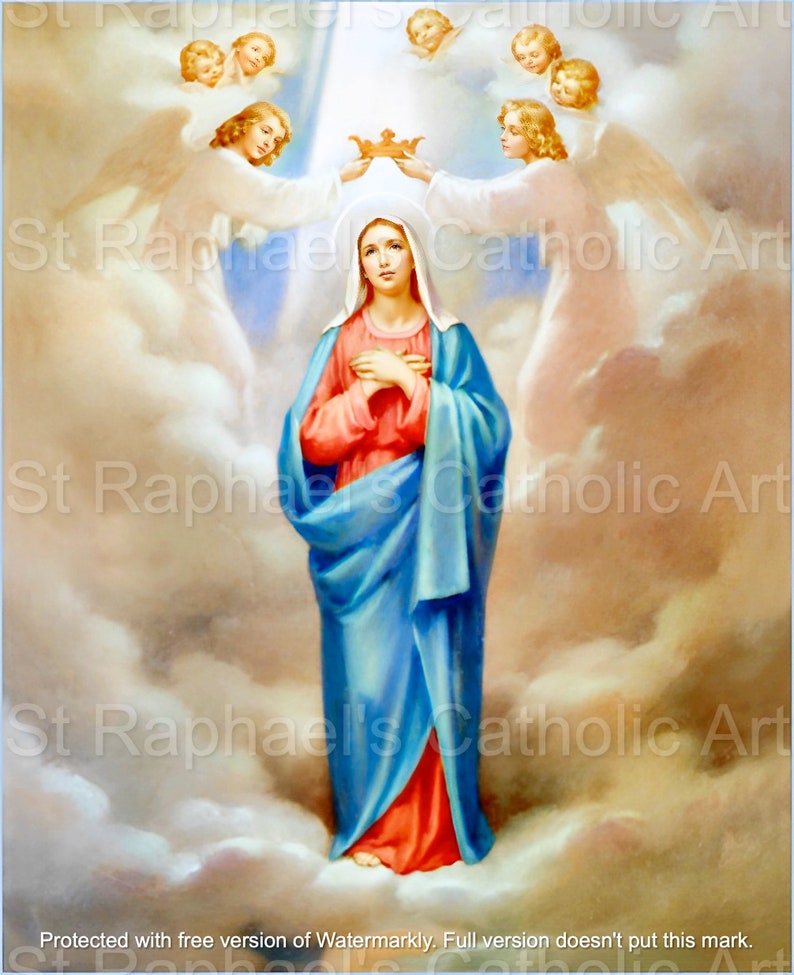 Rosary Glorious Mysteries Complete Collection Holy Pictures Our Lady ...