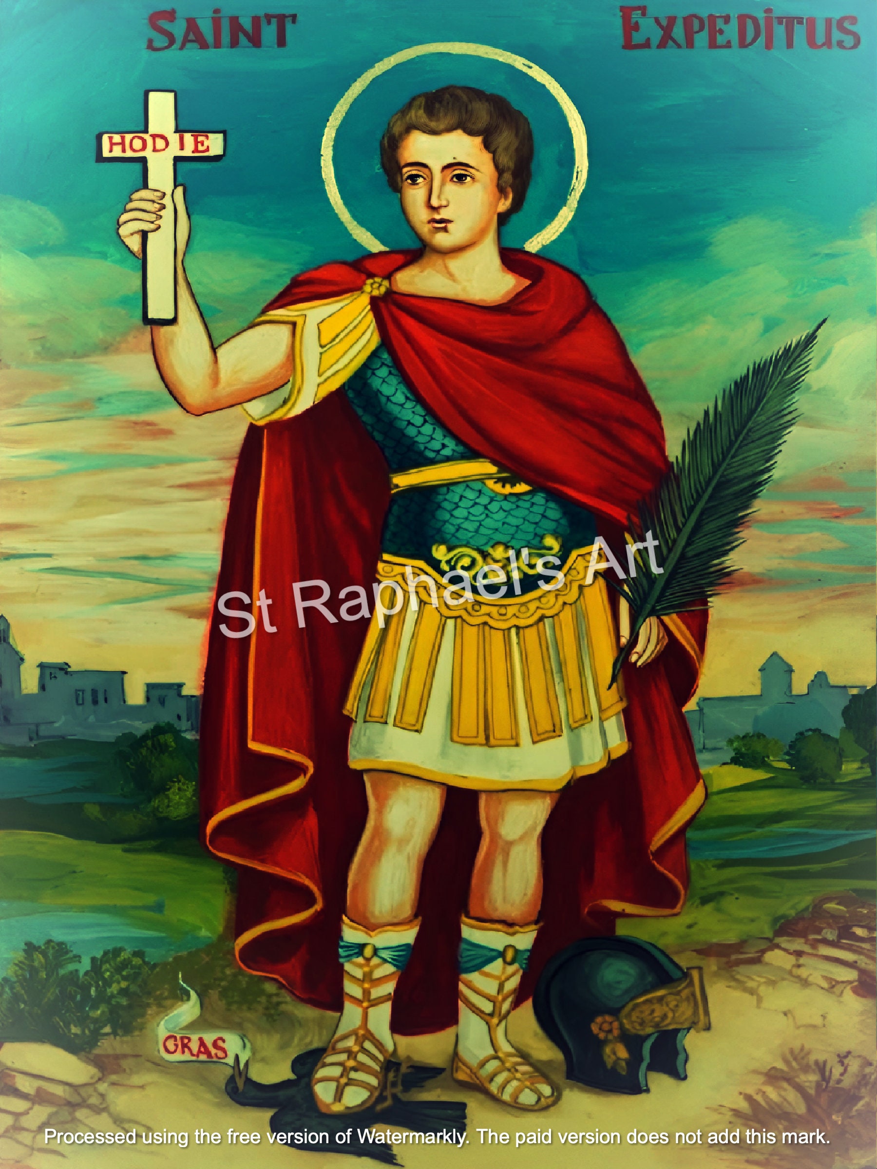 St Expedite - Patron Saint of Urgent Help - Emergency - Powerful ...