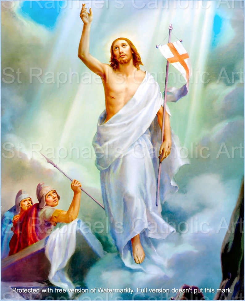 Rosary Glorious Mysteries Complete Collection Holy Pictures Our Lady ...