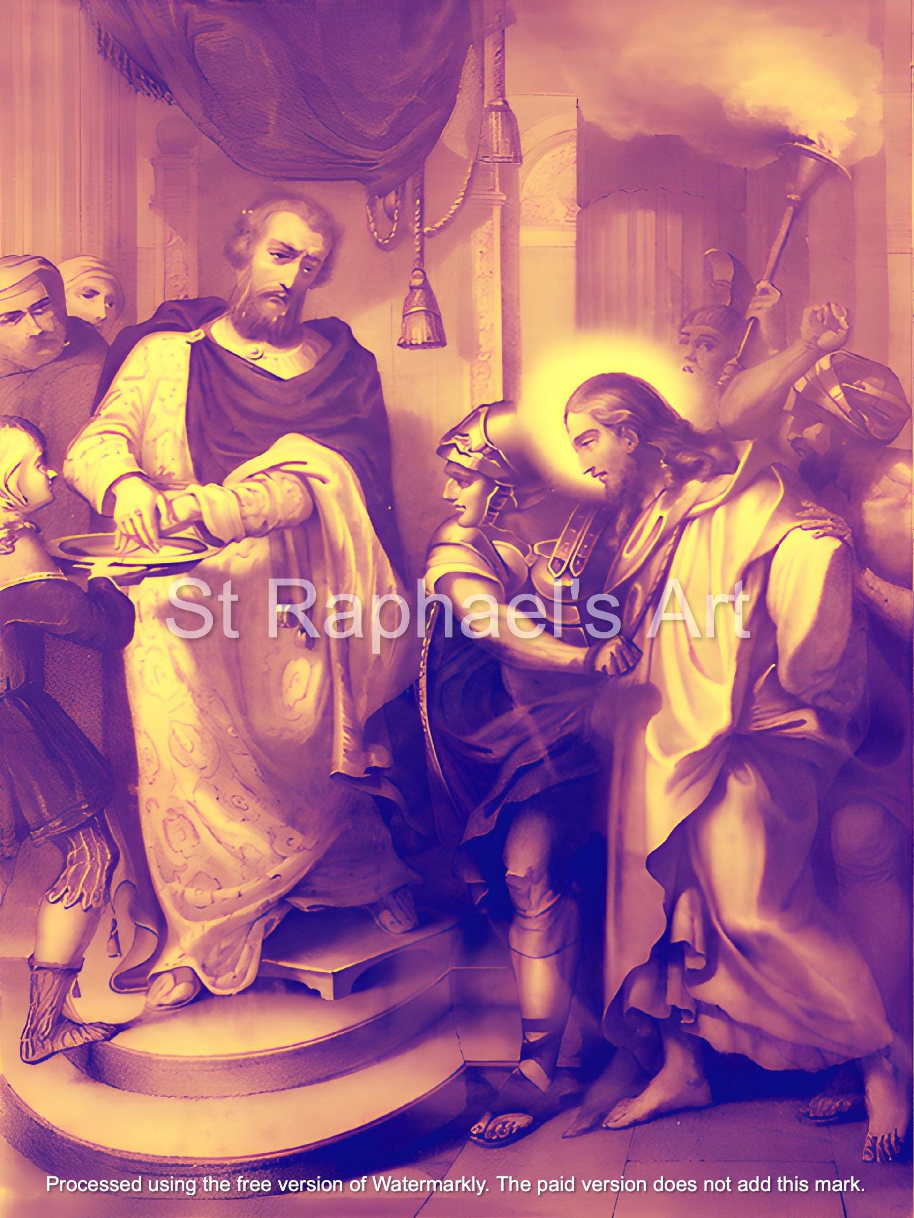 Catholic Stations of the Cross Sepia French Art Jesus Lent Holy Week ...