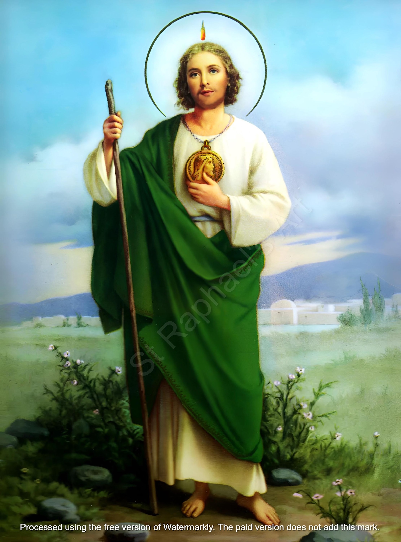 St Jude Prayer Holy Picture Novena Feast Day October 28th Hopeless ...