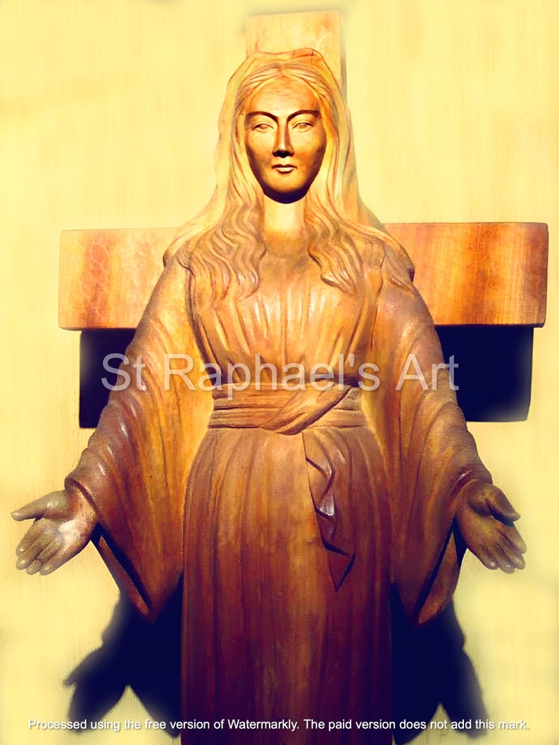 Our Lady of Akita Japan Virgin Mary Apparition Statue Miraculous ...