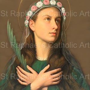 St Maria Goretti Catholic Girl Saint Virgin and Martyr Purity and Young ...