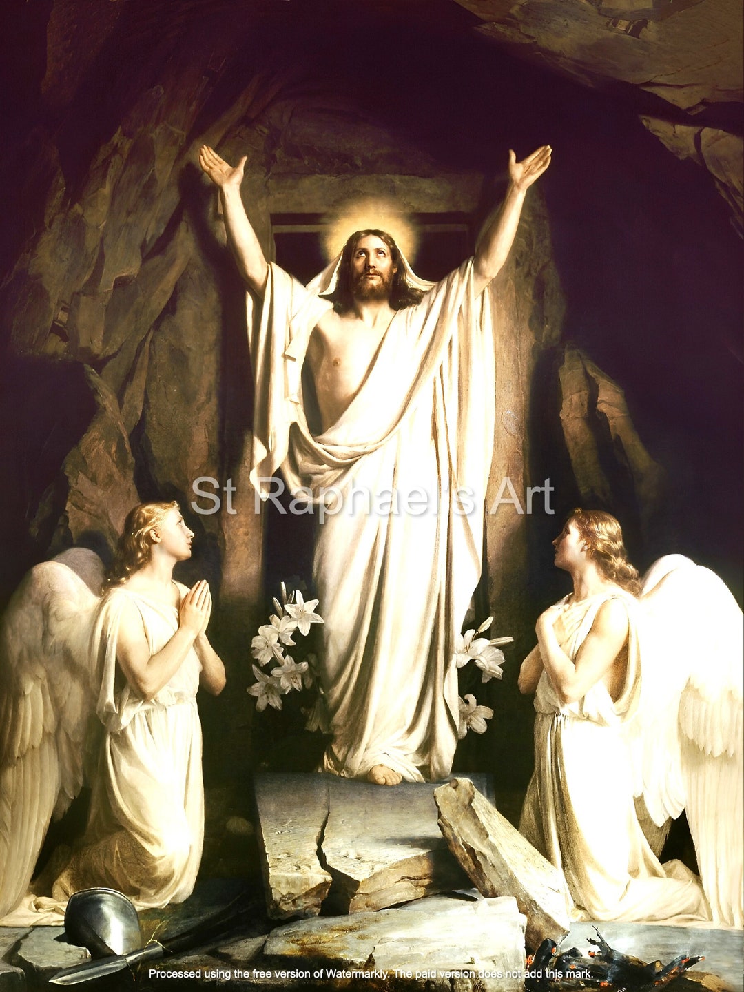 Easter Resurrection Jesus Christ is Risen Holy Angels Catholic ...