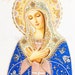 Beautiful Virgin Mary Icon Catholic Orthodox Our Lady Digital Downloads ...