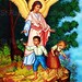 Catholic Guardian Angel Protection Children Art Digital Downloads ...