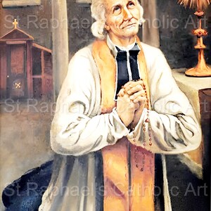 St John Vianney Cure of Ars Catholic Saint Feast Day Blessed Sacrament ...