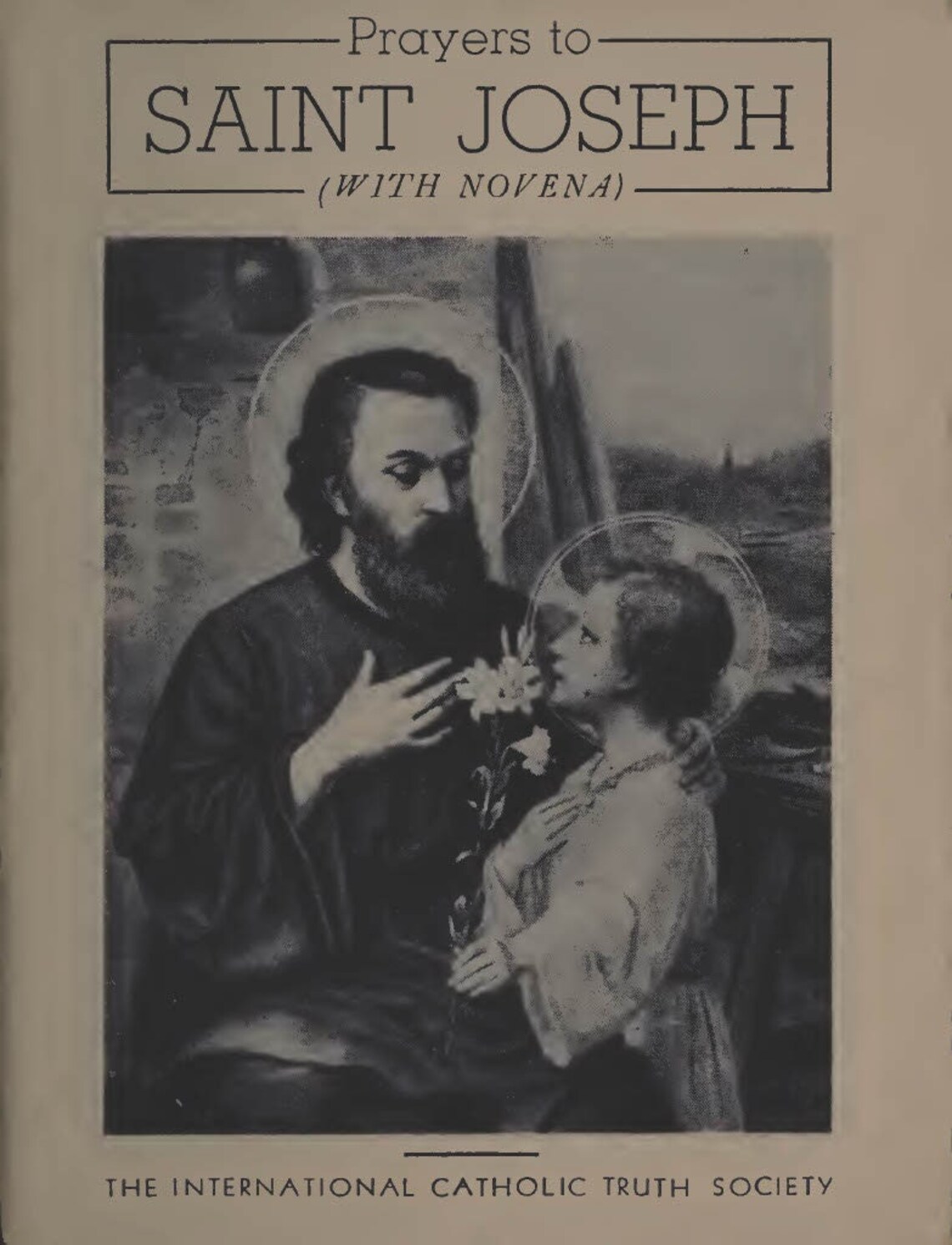 St Joseph Novena Digital Downloads Catholic Vintage Traditional Latin ...