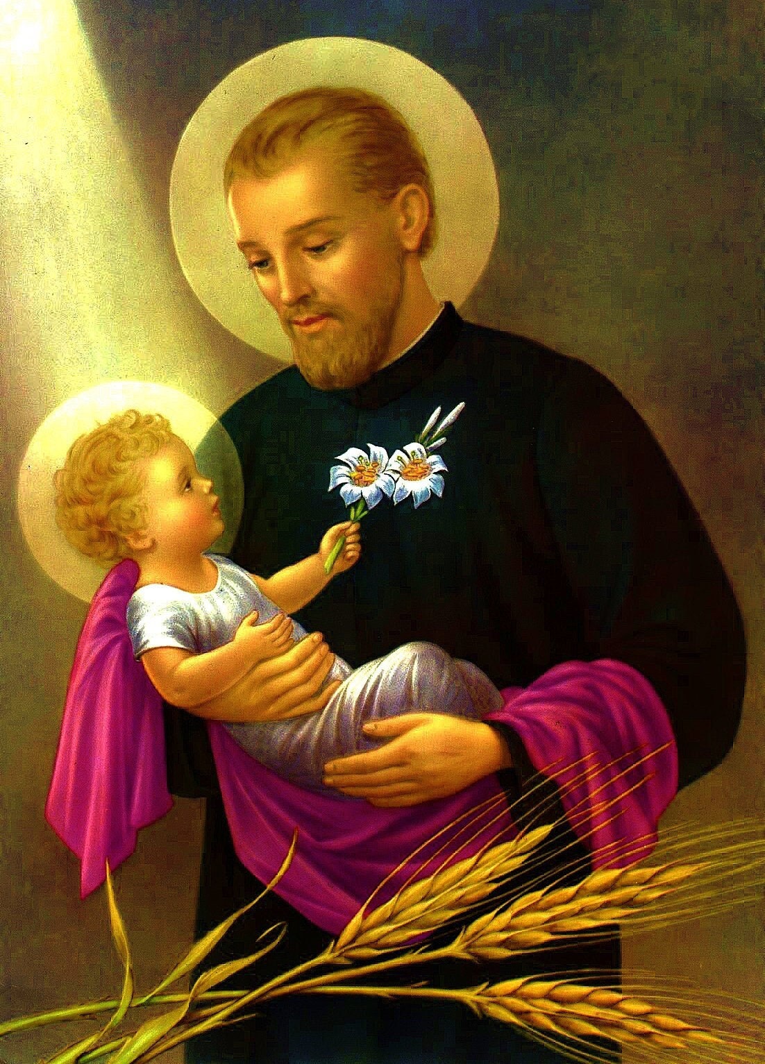 St Cajetan Patron Saint Job Seekers Catholic Art Digital - Etsy