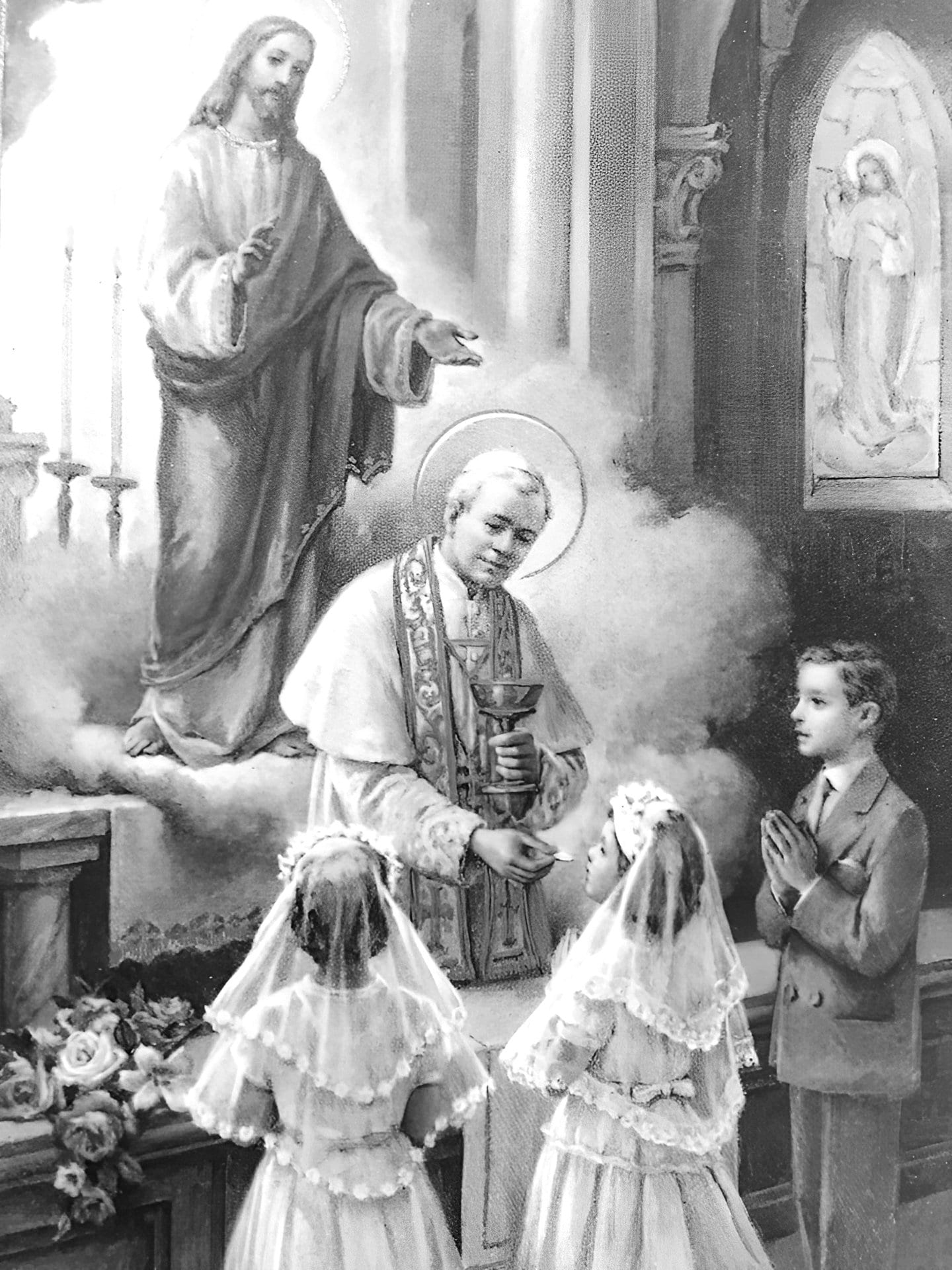 St Pius X First Communion Jesus Traditional Latin Mass - Etsy