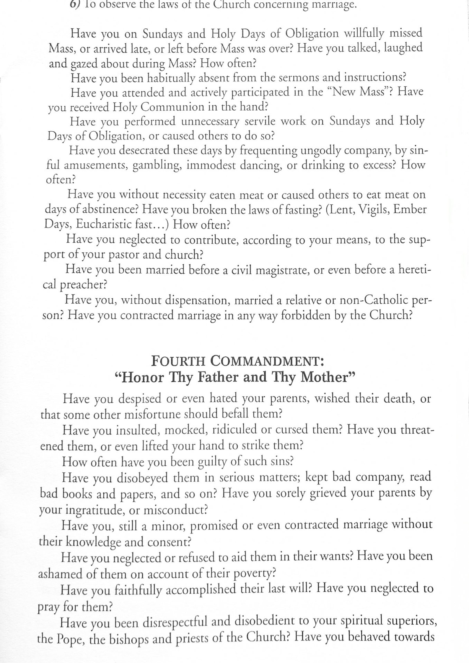 Catholic Confession Manual General Confession St Ignatius Retreat Sin ...