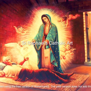 Virgen De Guadalupe Apparition Juan Diego Mexico Catholic Digital ...
