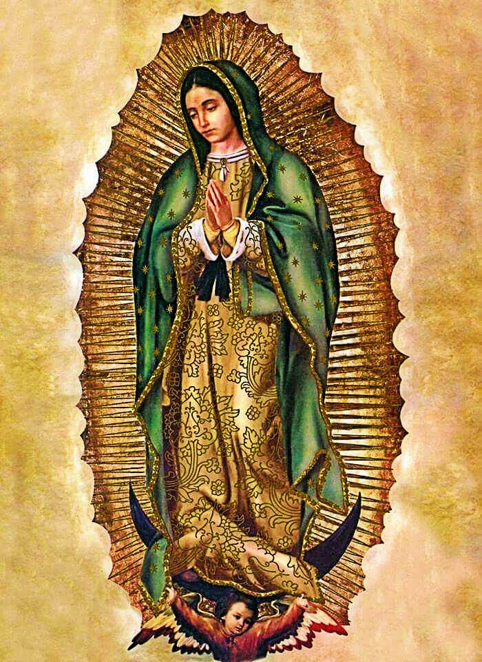 Our Lady of Guadalupe Catholic Icon Mother Mary Icon - Etsy