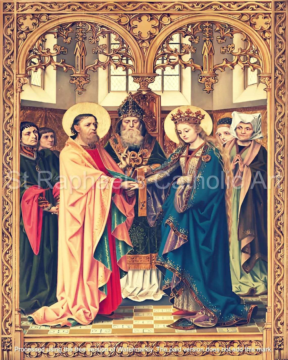 Espousal of Virgin Mary and St Joseph Catholic Wedding Marriage Holy ...