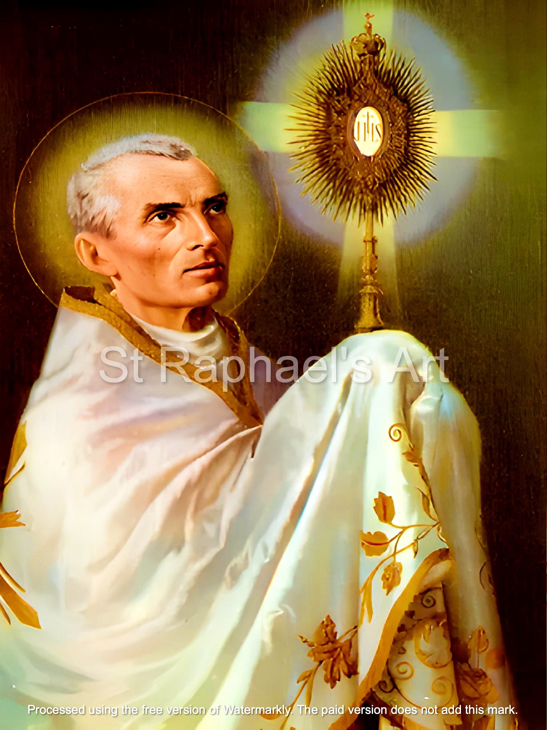 Holy Eucharist Adoration Benediction Priest Mass Benediction Catholic ...