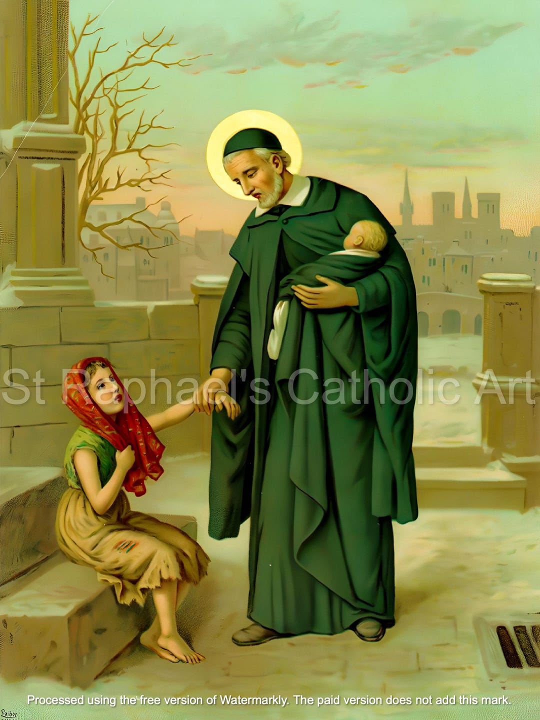 St Vincent De Paul Society French Catholic Priest Saint Poor Homeless ...