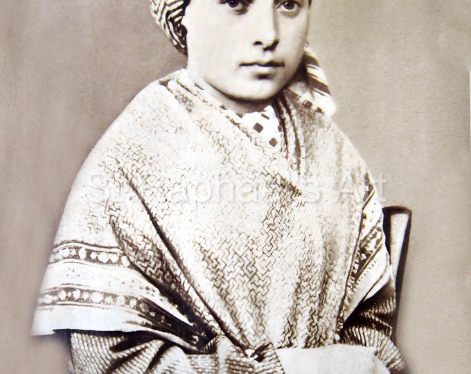 St Bernadette Lourdes Our Lady France Apparition Catholic Nun Saint ...
