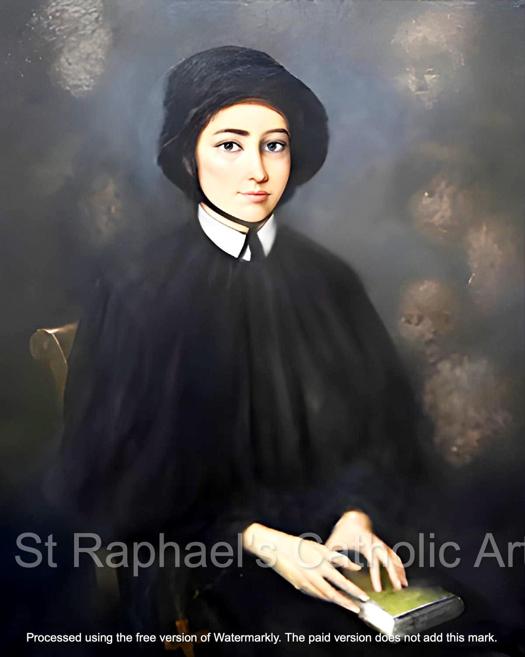 St Elizabeth Ann Seton Print, Catholic Nun Founder (digital Downloads ...