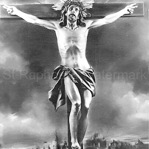 Jesus Holy Face Catholic Crucifixion Christ of Limpias Lent Holy Week ...