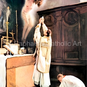 Catholic Holy Mass - Traditional Sacrifice of the Mass - Jesus Priest ...