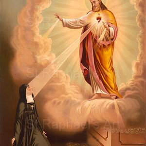 St Margaret Mary Sacred Heart of Jesus First Friday Devotion Digital ...