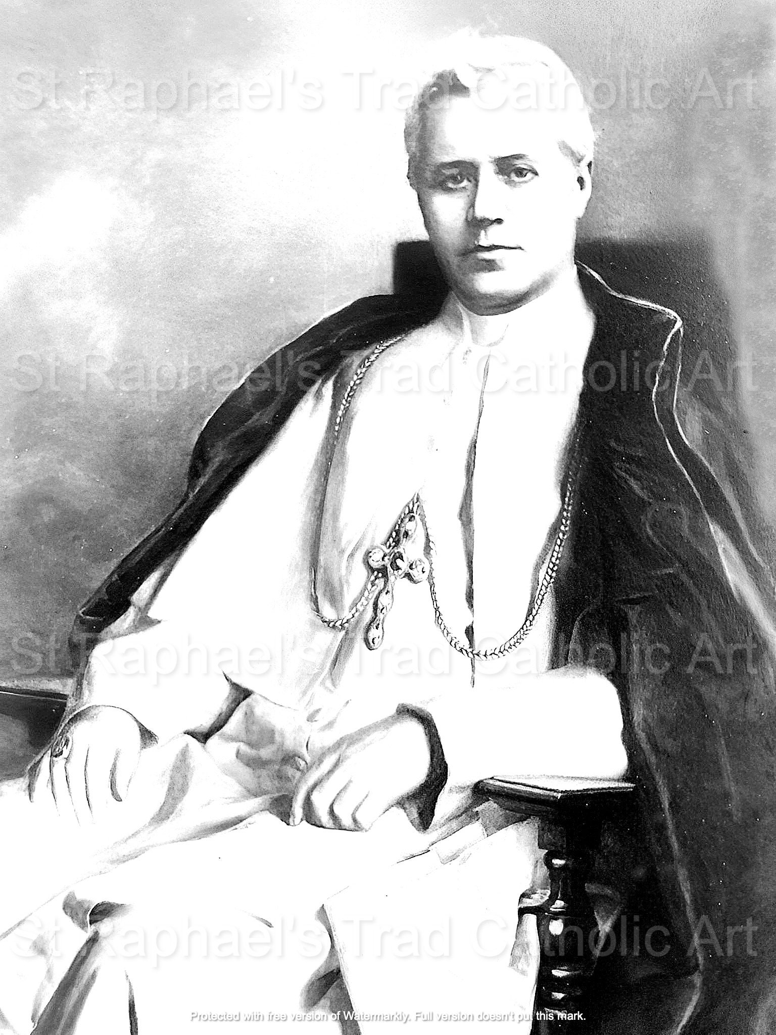 Pope Pius X Rare Young Pope Elected Saint Against Modernism Traditional ...