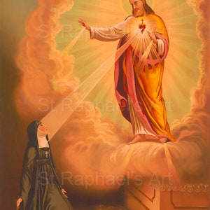 St Margaret Mary Sacred Heart of Jesus First Friday Devotion Digital ...