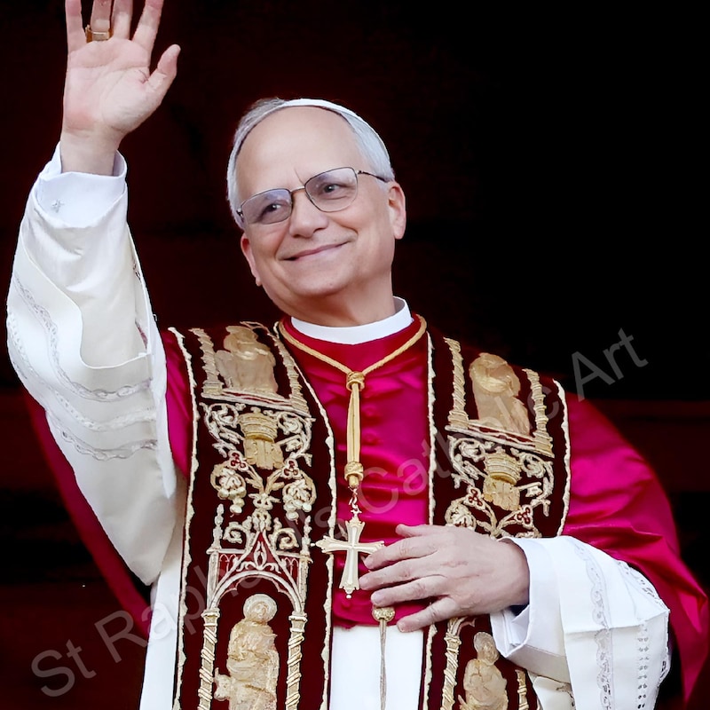 Pope Leo Photo - Etsy